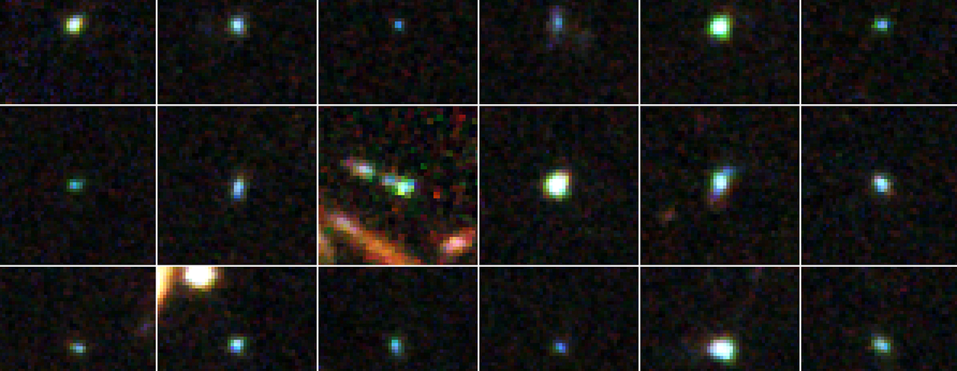 Hubble Uncovers Tiny Galaxies Bursting with Star Birth in Early ...