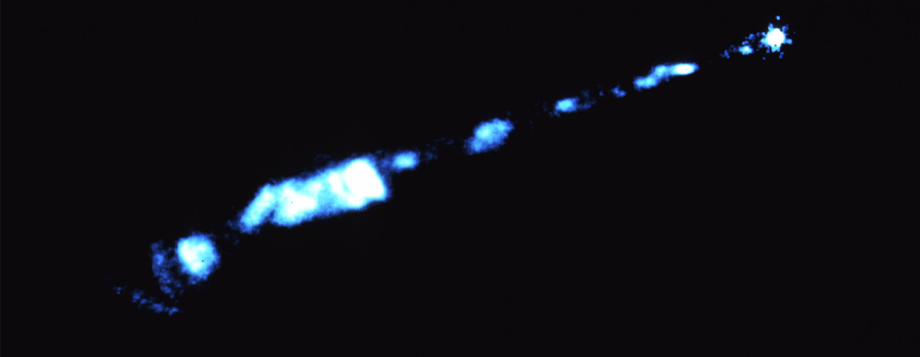 NASA's Hubble Space Telescope Yields Clear View of Optical Jet in Galaxy M87 | STScI