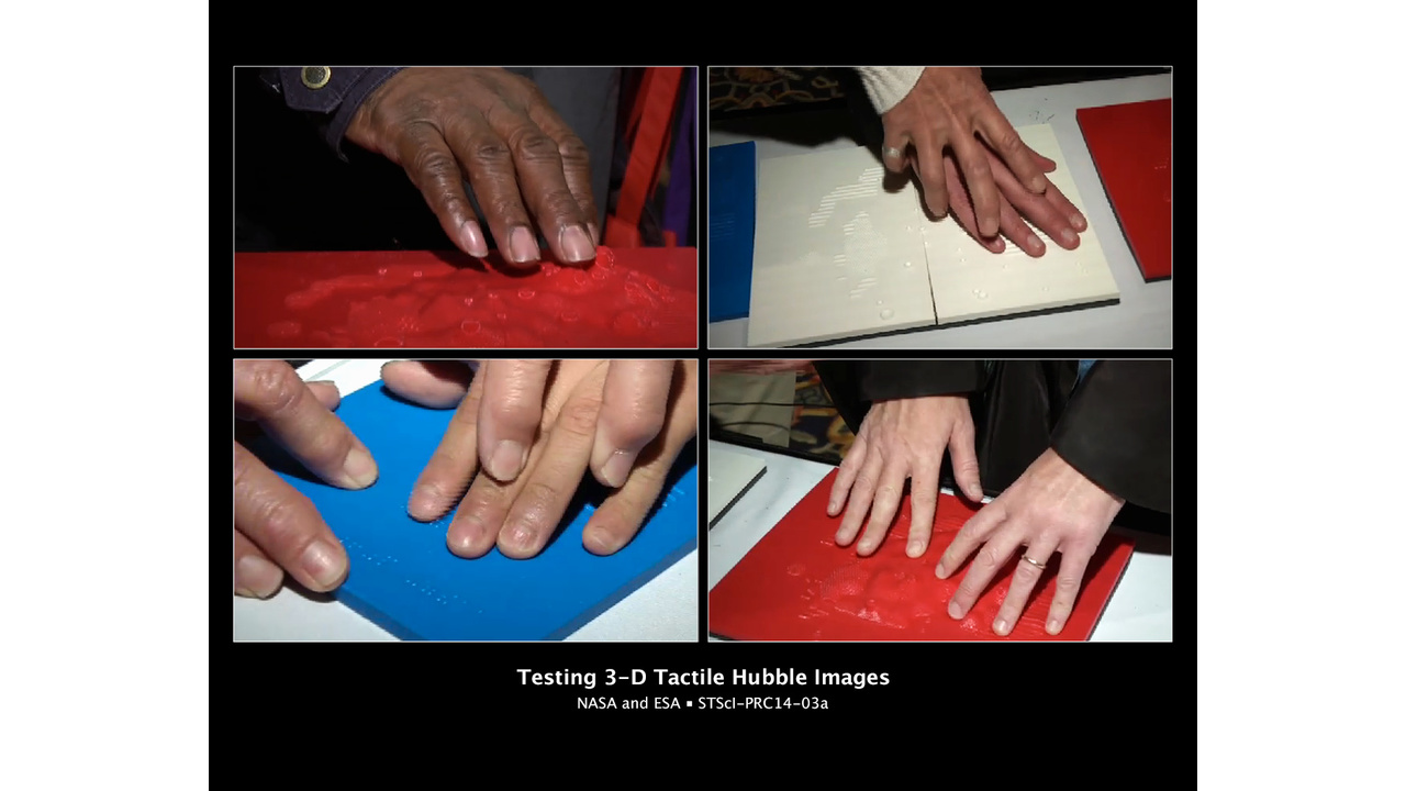 Testing 3-D Tactile Images | STScI