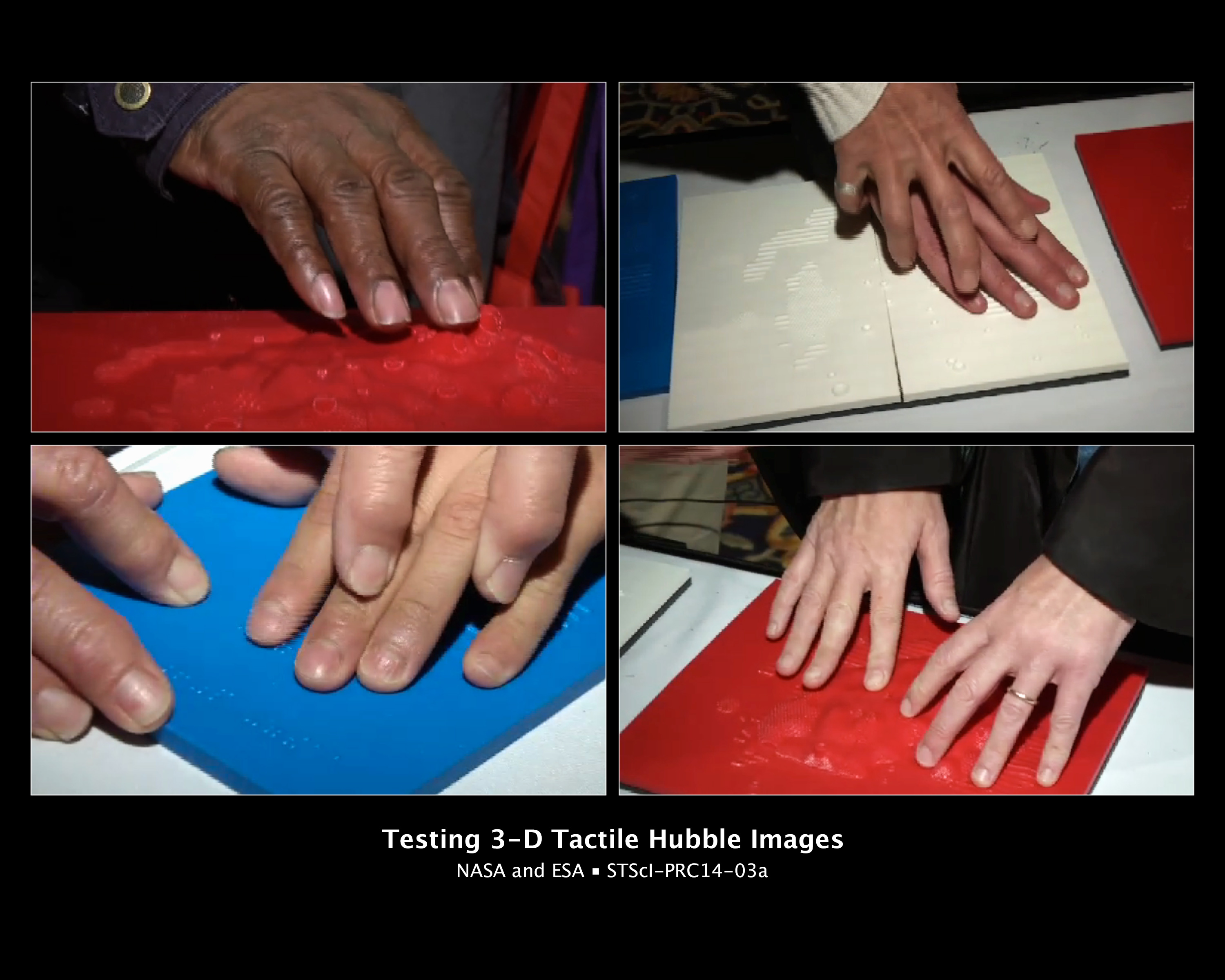 Testing 3-D Tactile Images | STScI