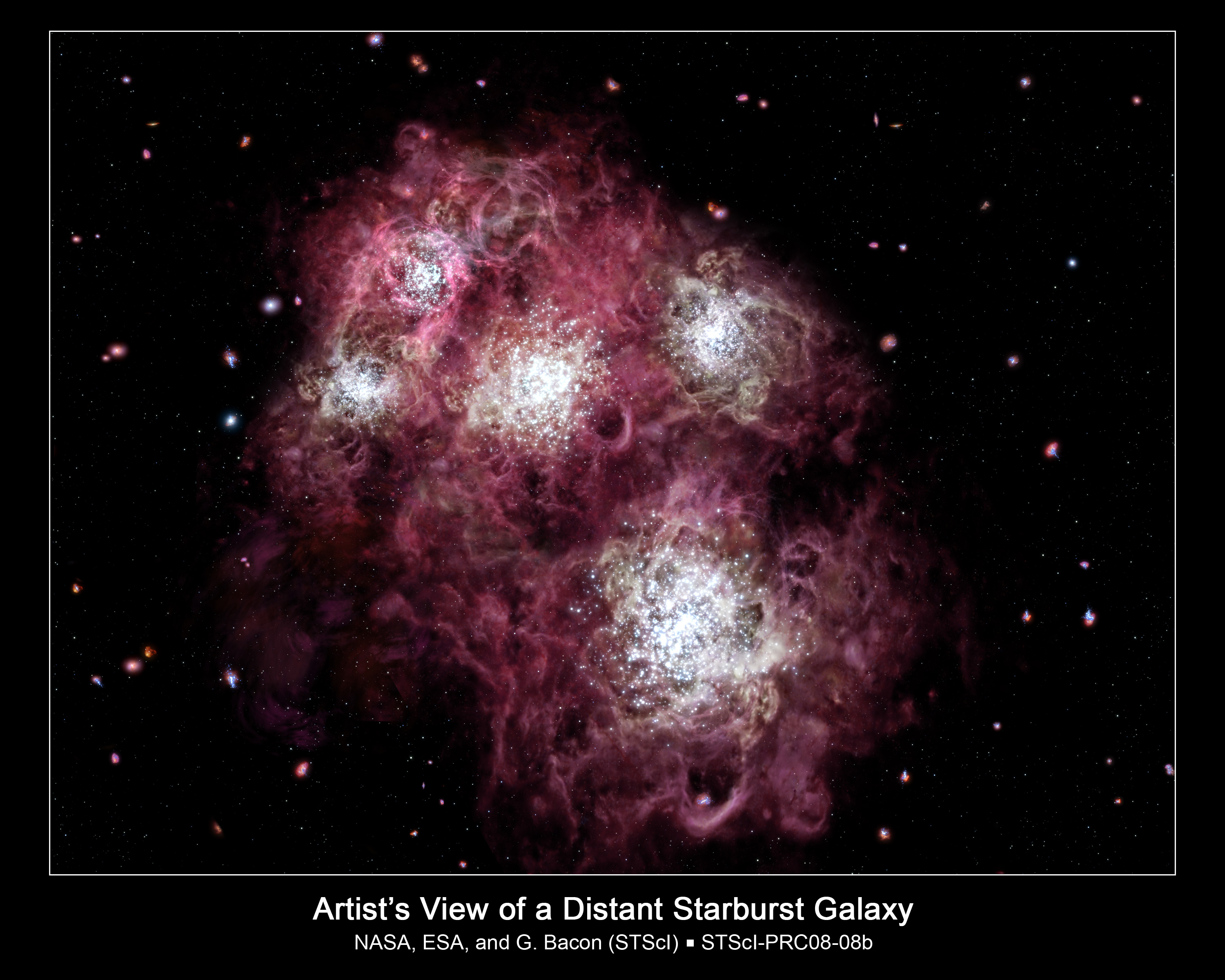 A Young Galaxy Brimming with Star Birth | HubbleSite