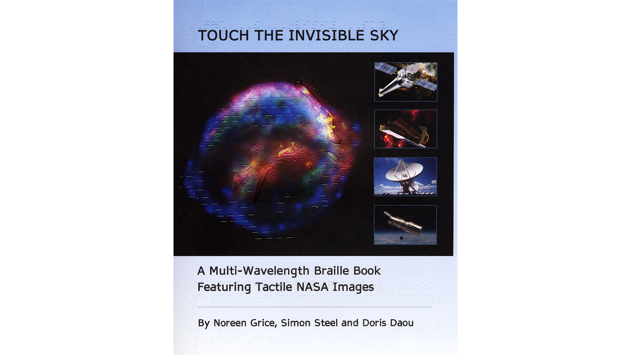 "Touch the Invisible Sky" Braille Book | HubbleSite