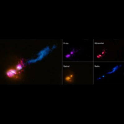 "Death Star" Galaxy Black Hole Fires at Neighboring Galaxy | STScI