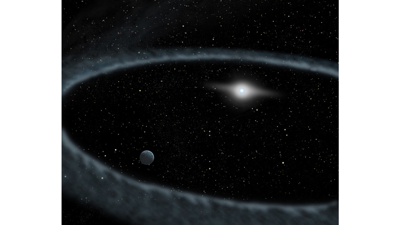 Fomalhaut Ring Artwork | HubbleSite