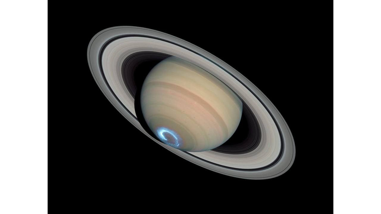 Saturn Aurora – January 28, 2004 | HubbleSite