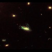 Galaxy C153 in Cluster Abell 2125, Shown in Visible Light | HubbleSite