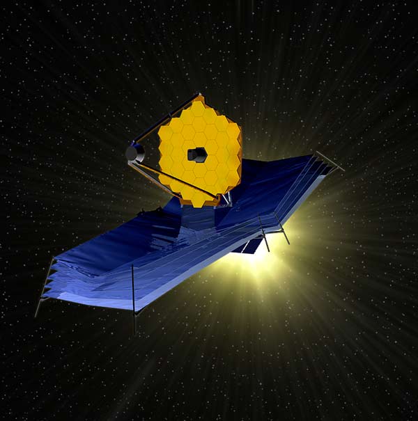 Artist's Concept of the James Webb Space Telescope (JWST) | Webb