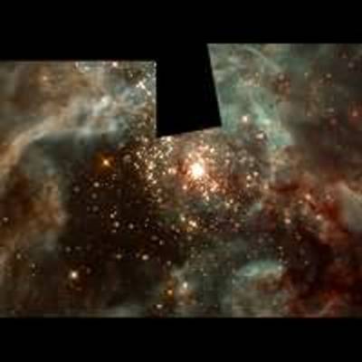 Hubble Captures a Grand View of the Birth of "Hefty" Stars | STScI