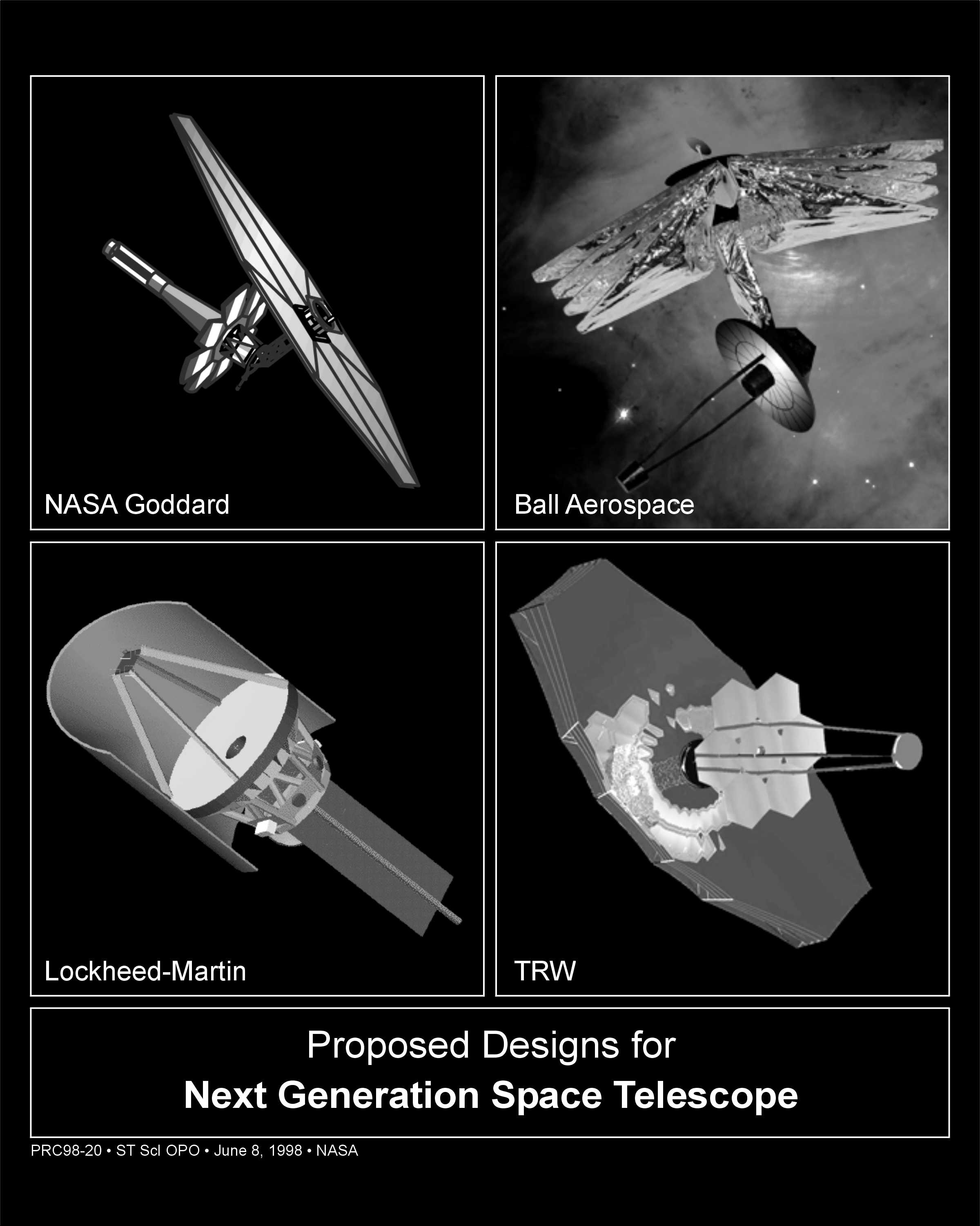 Proposed Designs for Next Generation Space Telescope | STScI