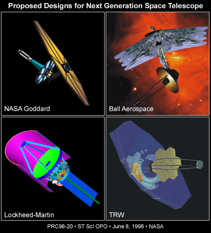 Proposed Designs for Next Generation Space Telescope | STScI