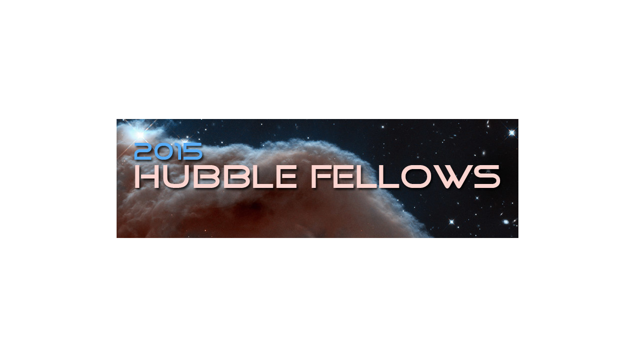 The 2015 Hubble Fellows | STScI
