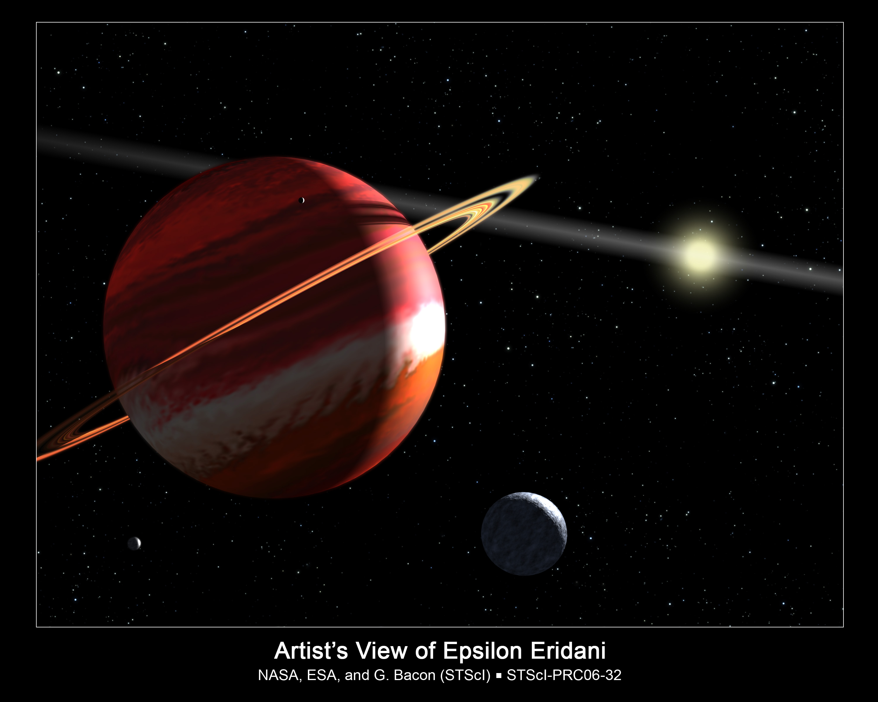 Artist's Concept of Nearest Exoplanet to Our Solar System | HubbleSite