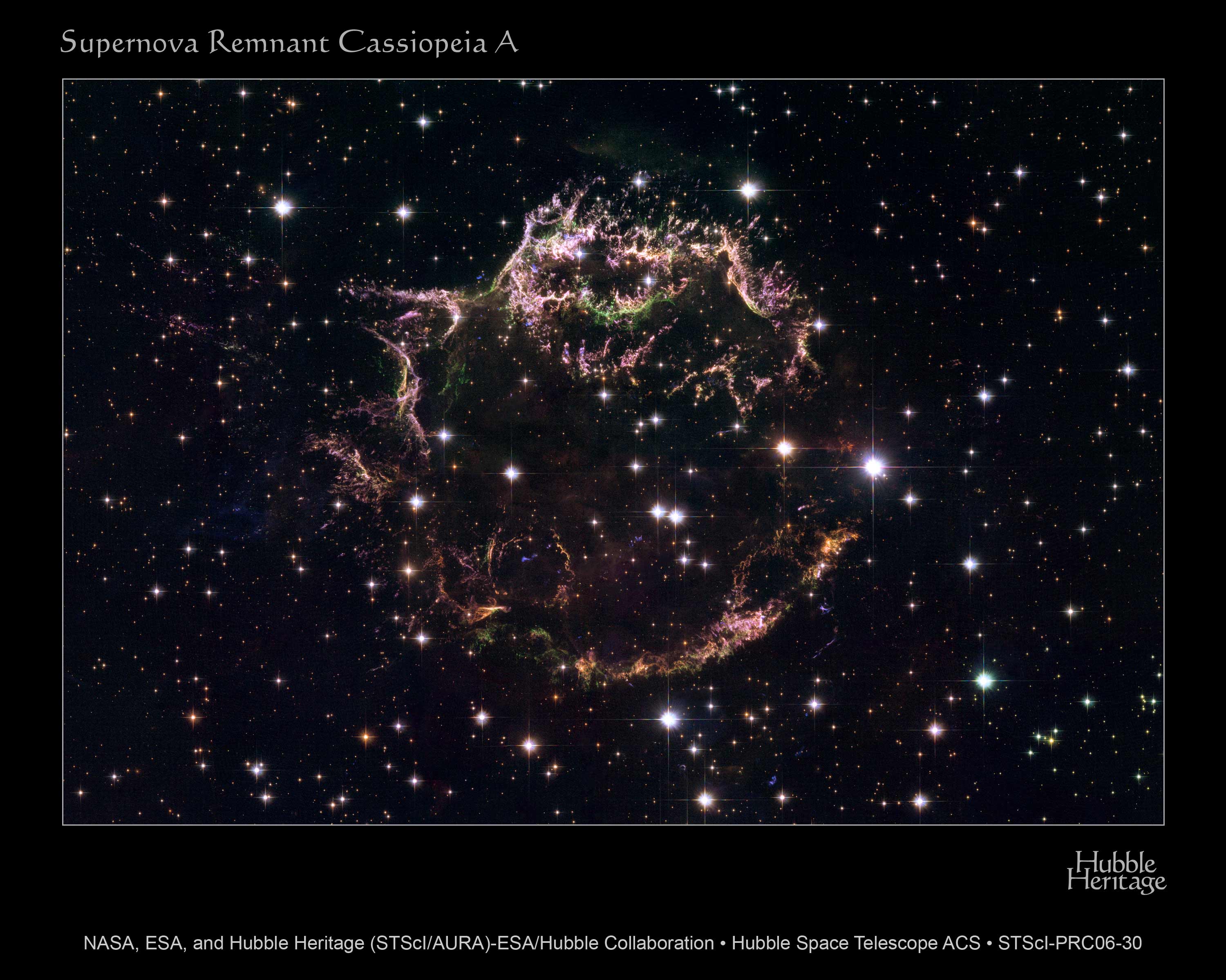 Supernova Remnant Cassiopeia A – December 2004 | STScI