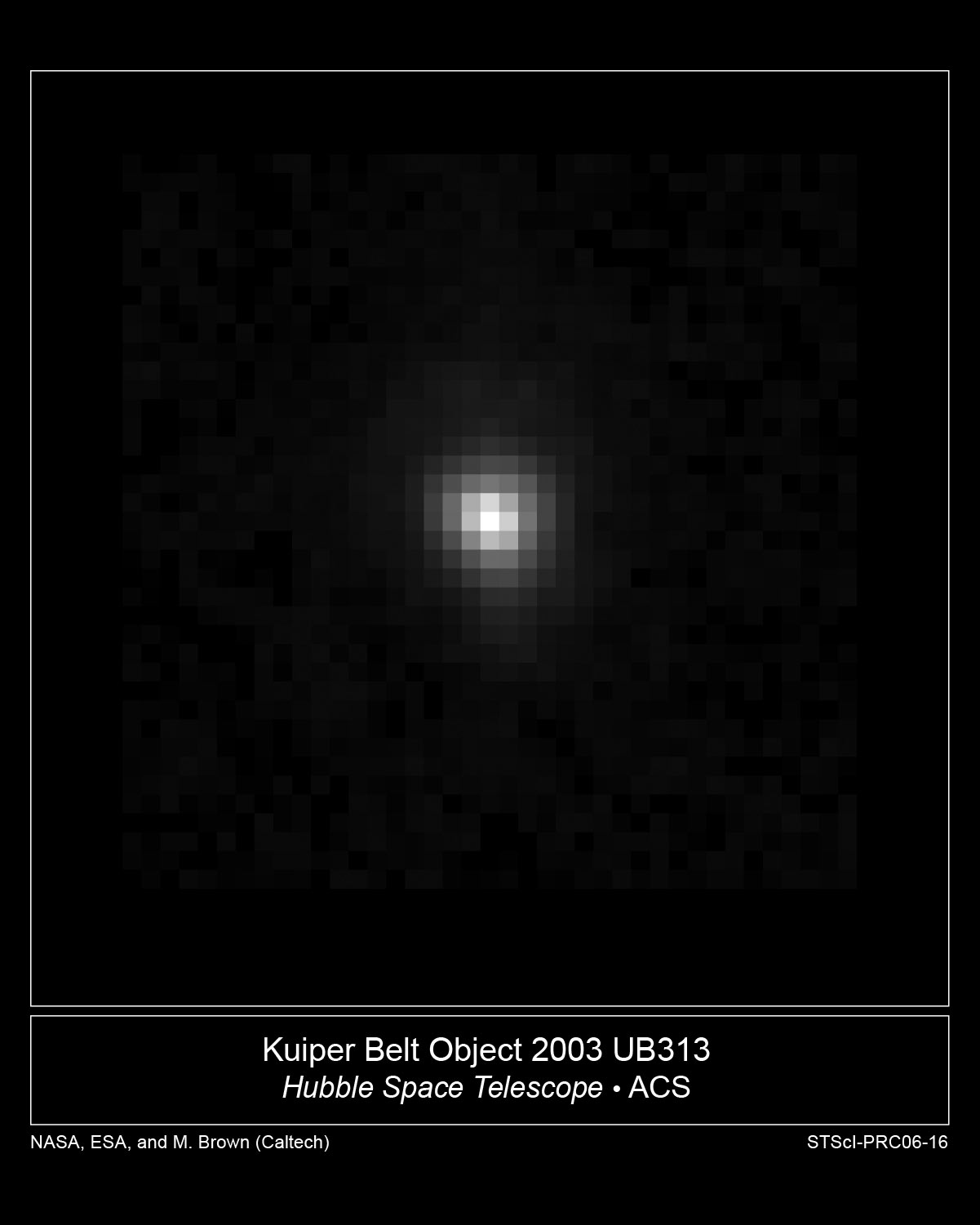 Kuiper Belt Object 2003 UB313 | HubbleSite