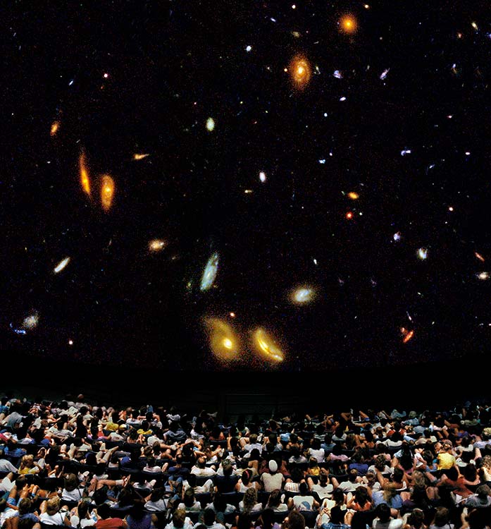 Audience Viewing Award-Winning Hubble IMAX Film (Photo Illustration ...