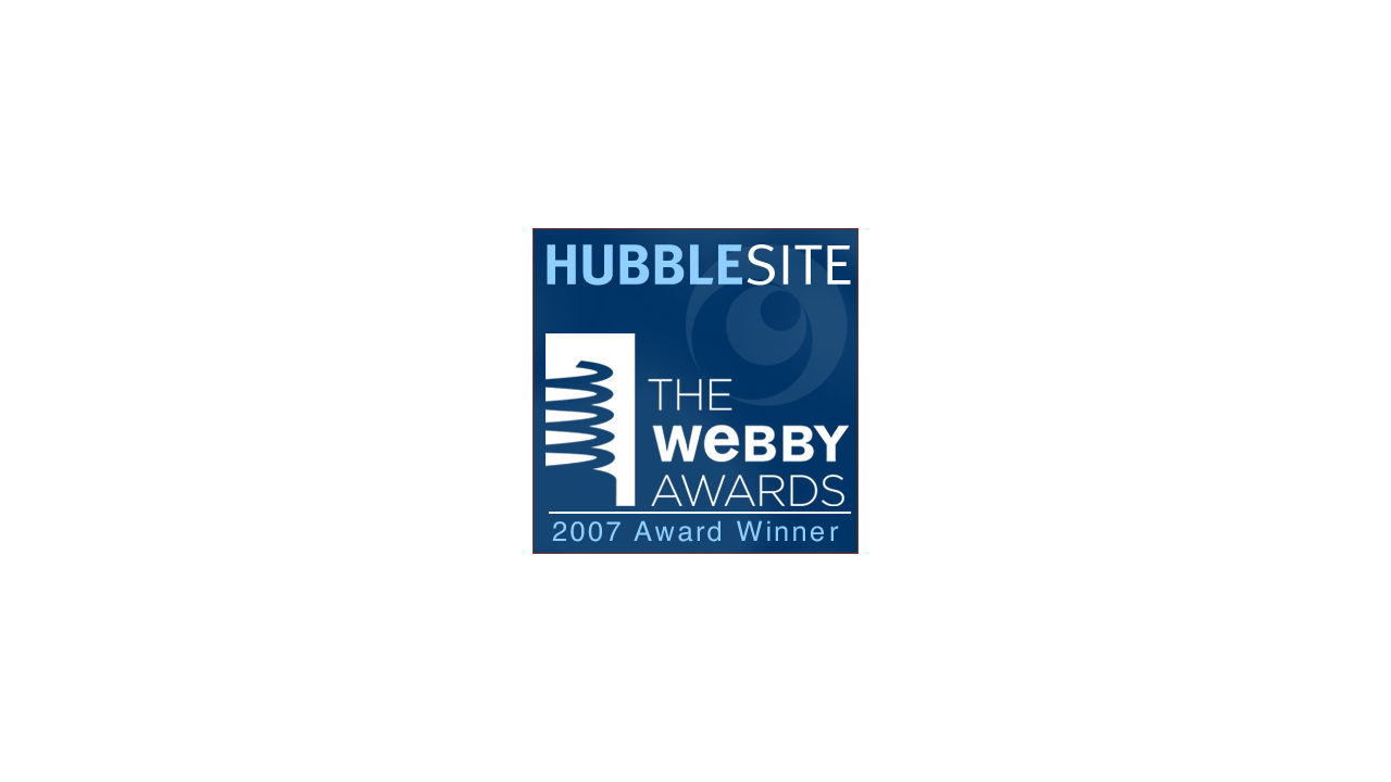The 2007 Webby Awards Winner Logo | STScI