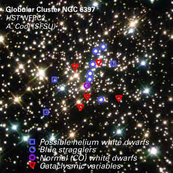 Stars Identified in the Center of NGC 6397 | HubbleSite
