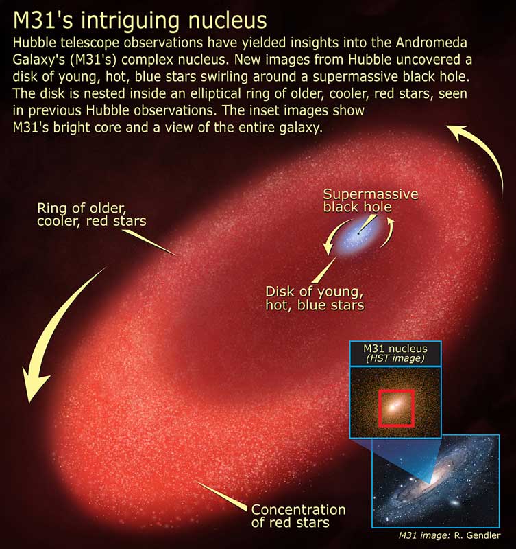 M31's Intriguing Nucleus | HubbleSite