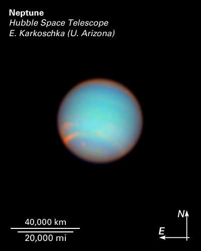 Neptune as Seen with Color Filters | HubbleSite