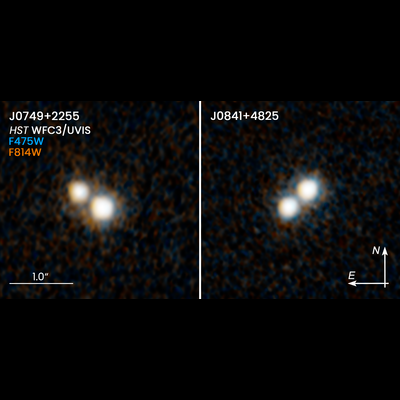 Hubble Spots Double Quasars in Merging Galaxies | STScI