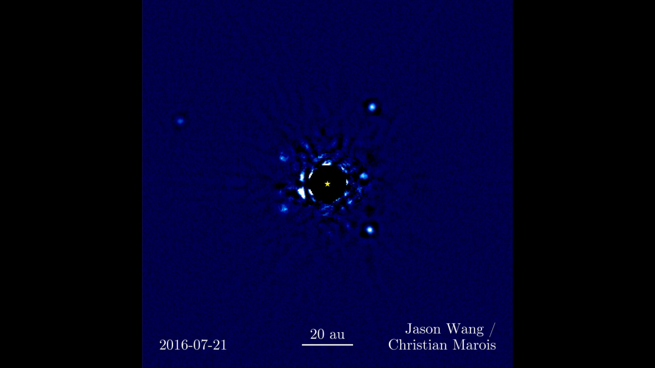 Planet Orbiting 51 Eridani | STScI