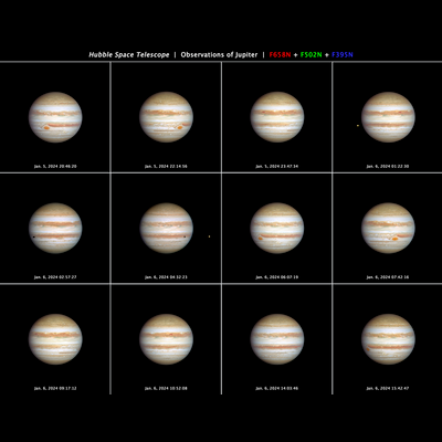 Hubble Tracks Jupiter's Stormy Weather | HubbleSite