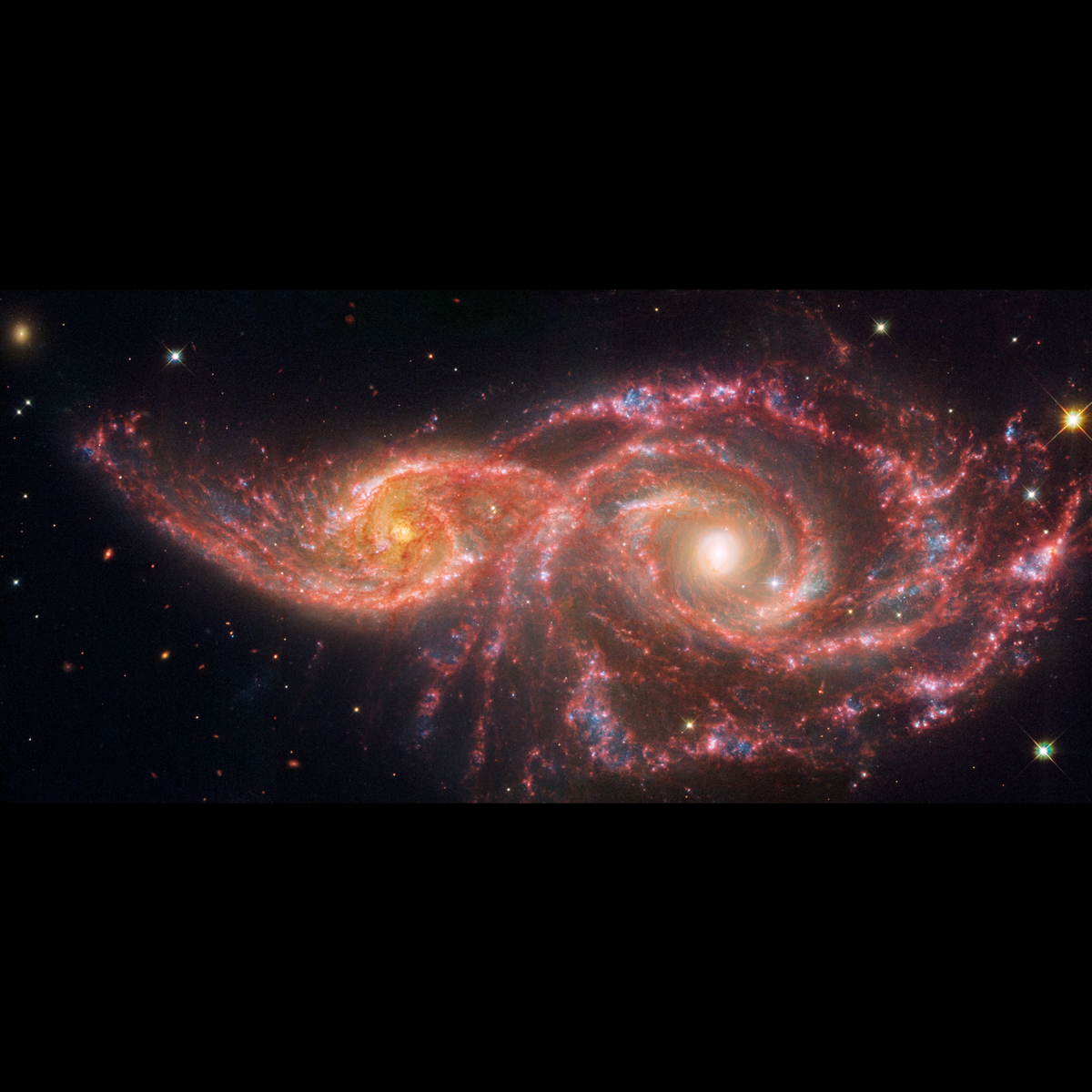 Types Of Two Spiral Galaxies