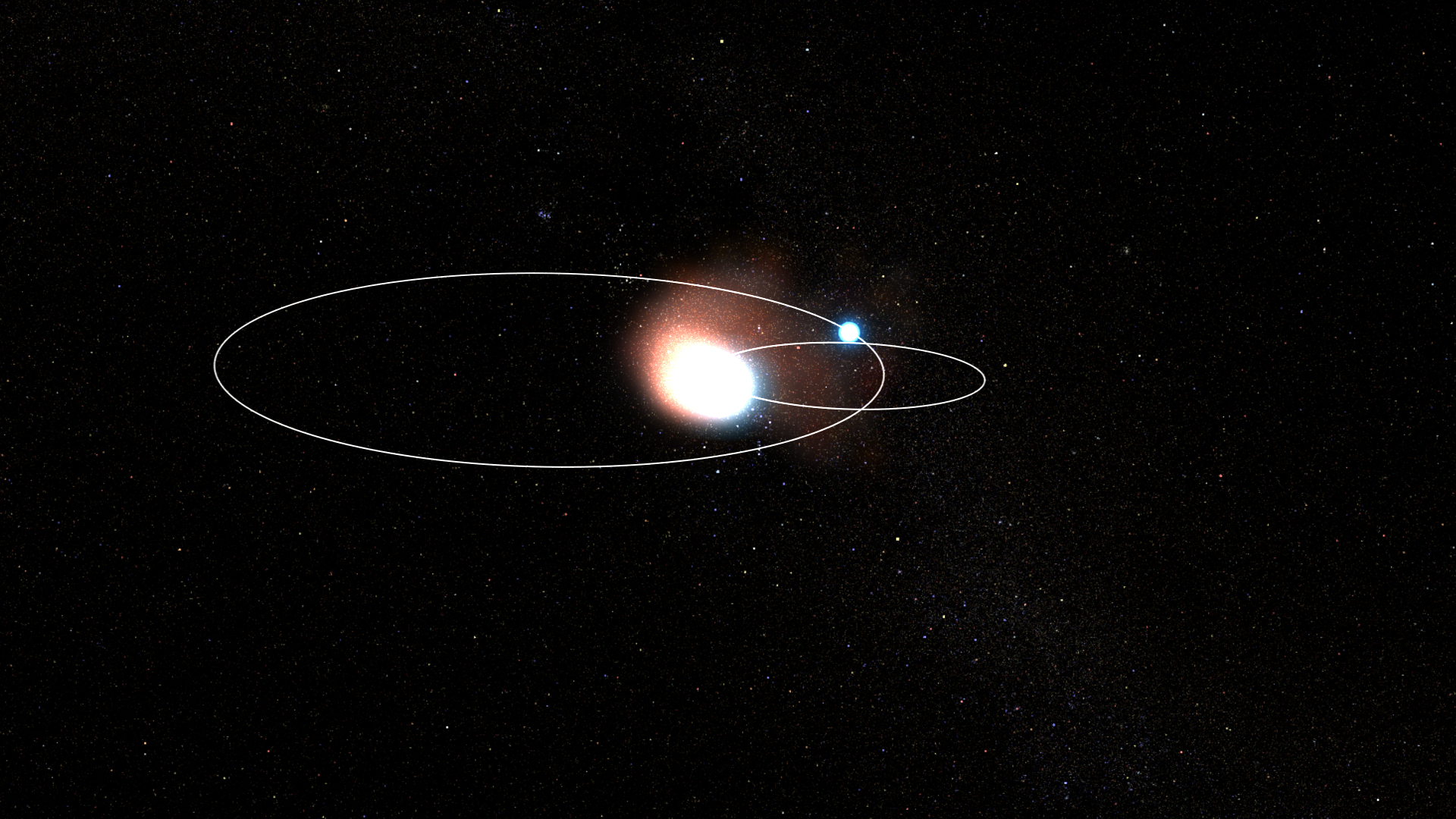 Stars’ Orbits in Wolf-Rayet 140 (Visualization) | Webb