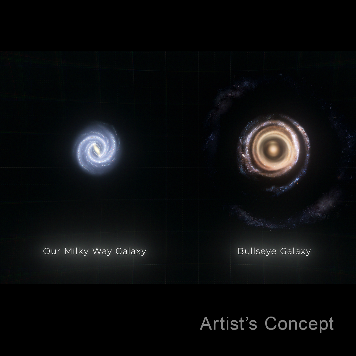 A Diagram With Three Galaxies An Analysis Combines Three Key [IMAGE]