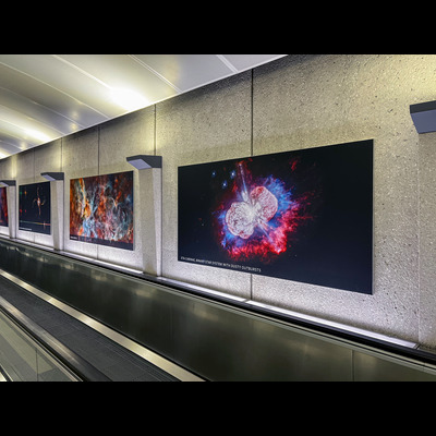 'Coast' Through the Cosmos with Webb at Dulles International Airport ...